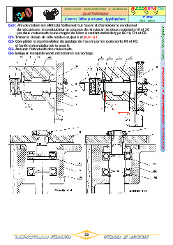 Guidage en rotation - Exercices - AlloSchool