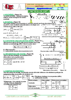 RDM (Compression) - Cours - AlloSchool