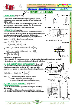 RDM (Cisaillement) - Cours - AlloSchool