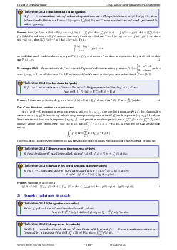 Intégration sur un segment - Cours - AlloSchool