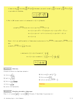 Dérivées - Fonctions usuelles : Exercices corrigés - AlloSchool