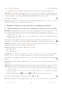 Cours Equations différentielles - AlloSchool