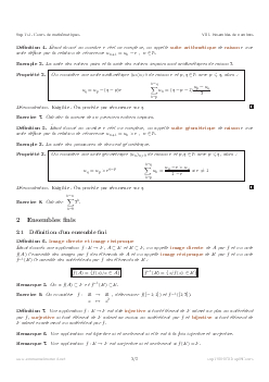 Cours Ensembles de nombres - AlloSchool