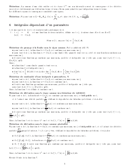 Résumé du cours d’analyse de Sup et Spé - AlloSchool