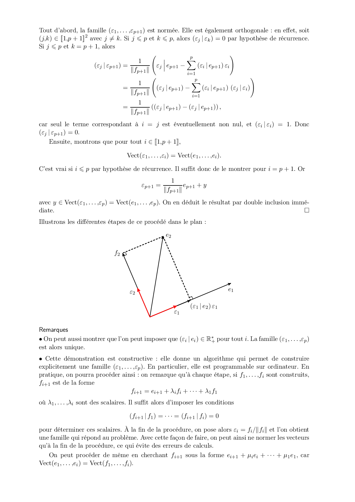 Espaces préhilbertiens - Espaces euclidiens : Cours - AlloSchool