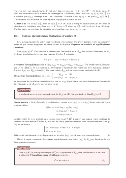 Suites numérique : Cours - AlloSchool