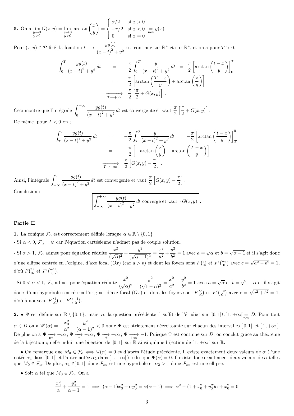 Calcul différentiel : Corrigé - AlloSchool