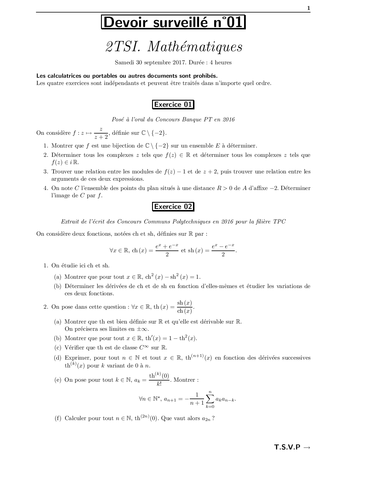 Devoir 1 - AlloSchool