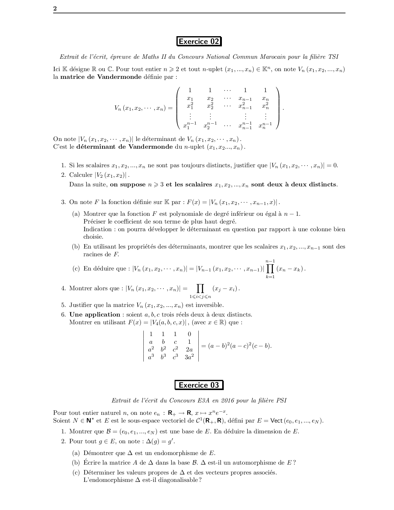 Devoir 3 - AlloSchool
