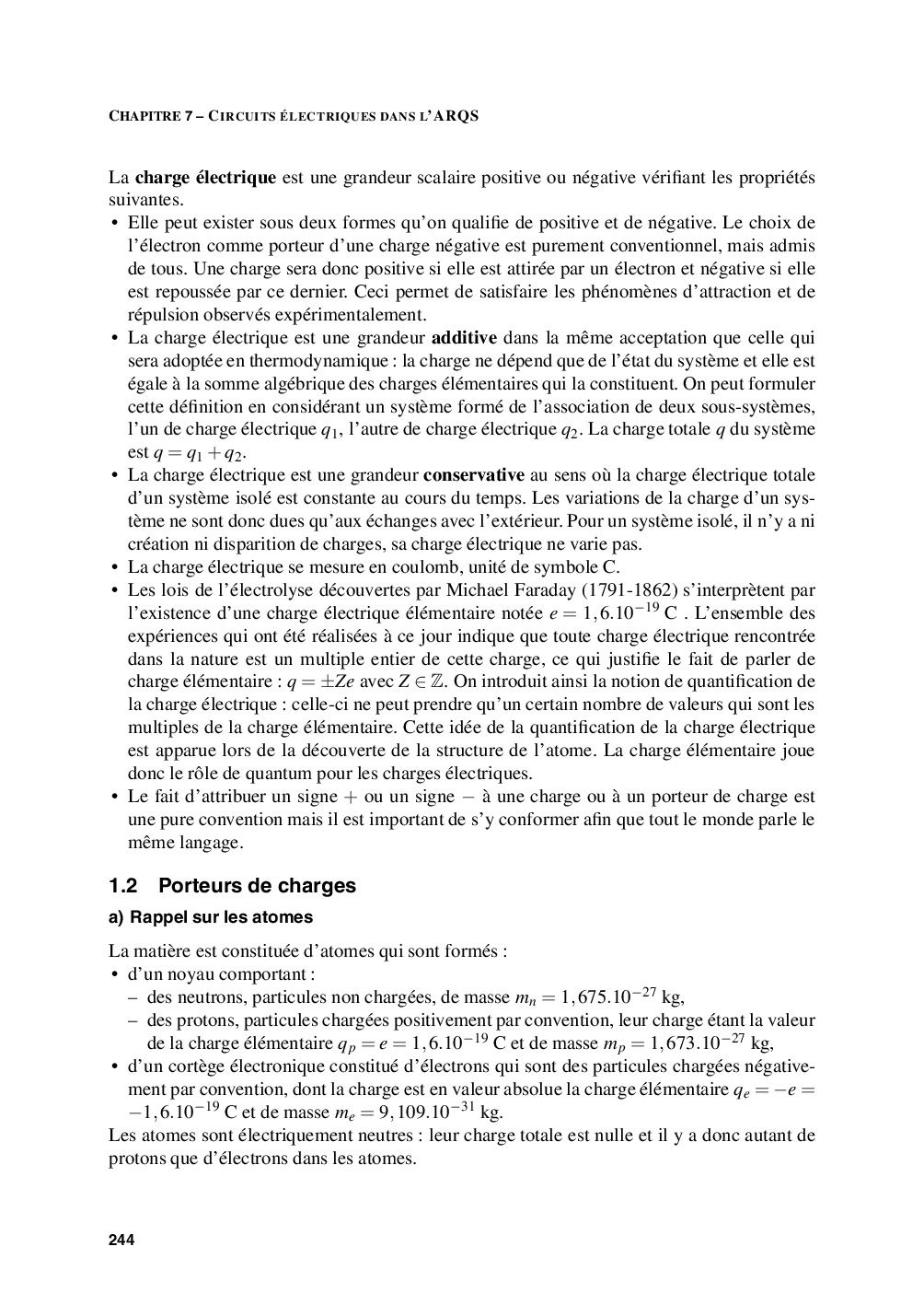 Circuits électriques dans l’ARQS - AlloSchool