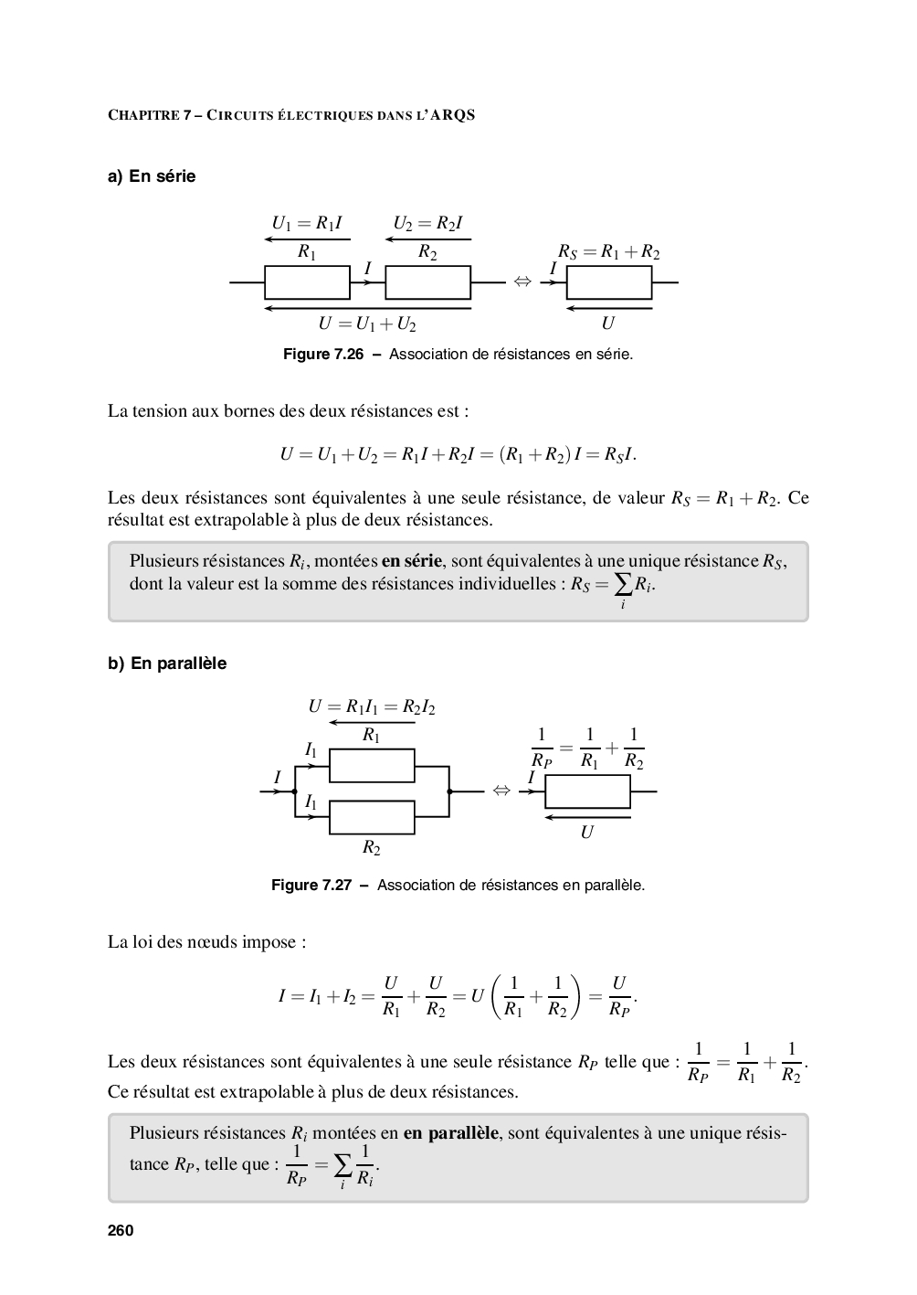 Circuits électriques dans l’ARQS - AlloSchool