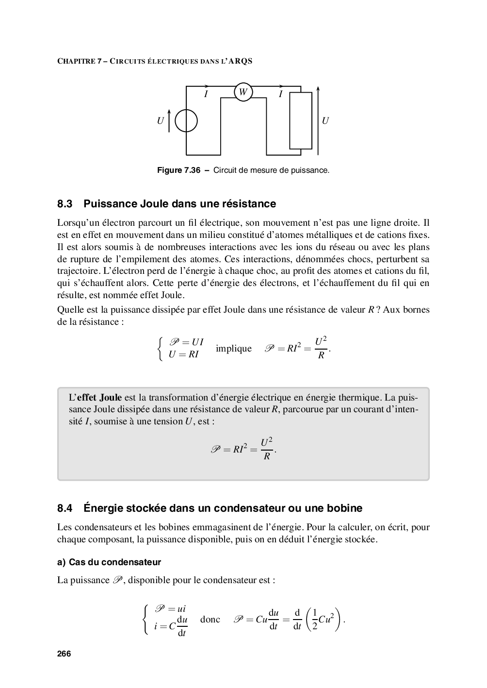 Circuits électriques dans l’ARQS - AlloSchool