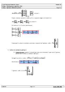 Opérateur différentiel gradient - AlloSchool