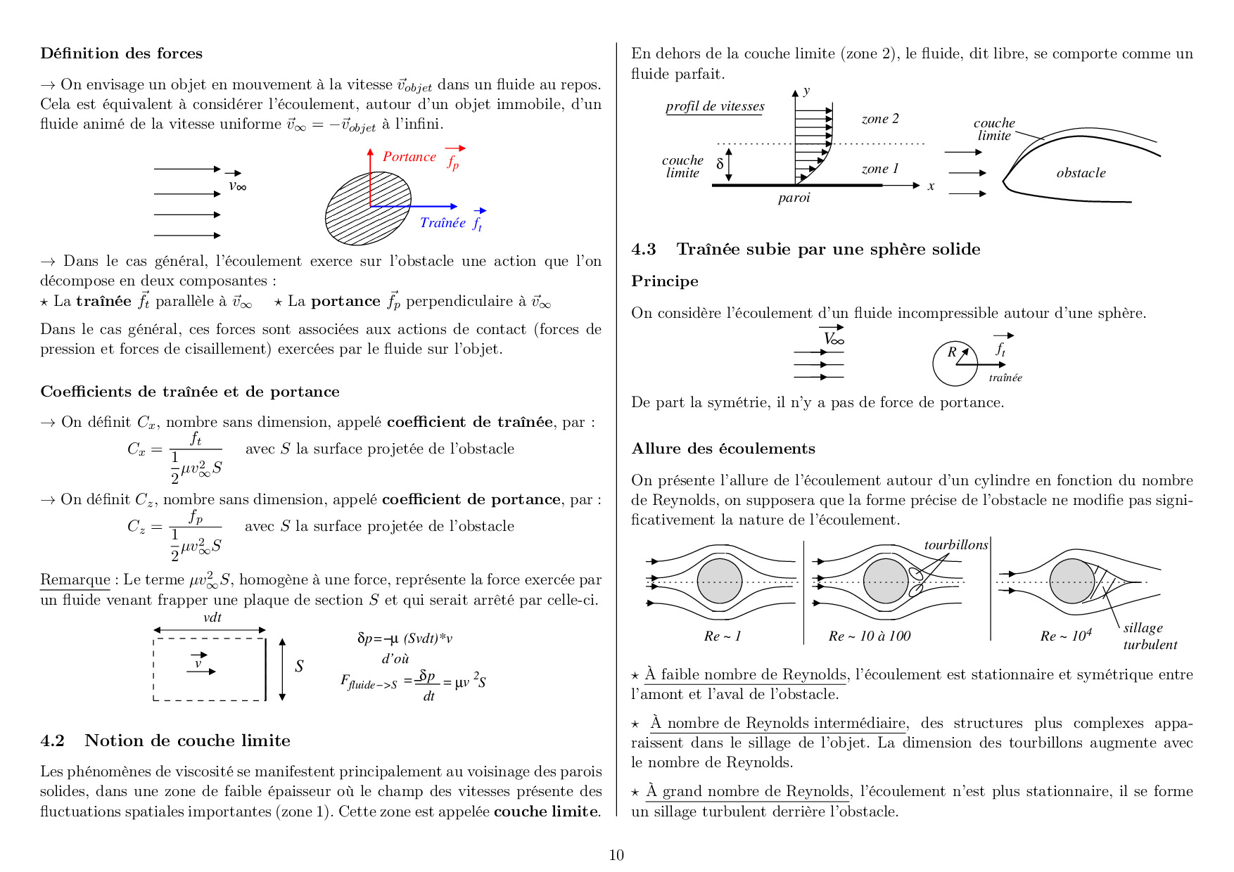 Fluides en écoulement - Cours - AlloSchool