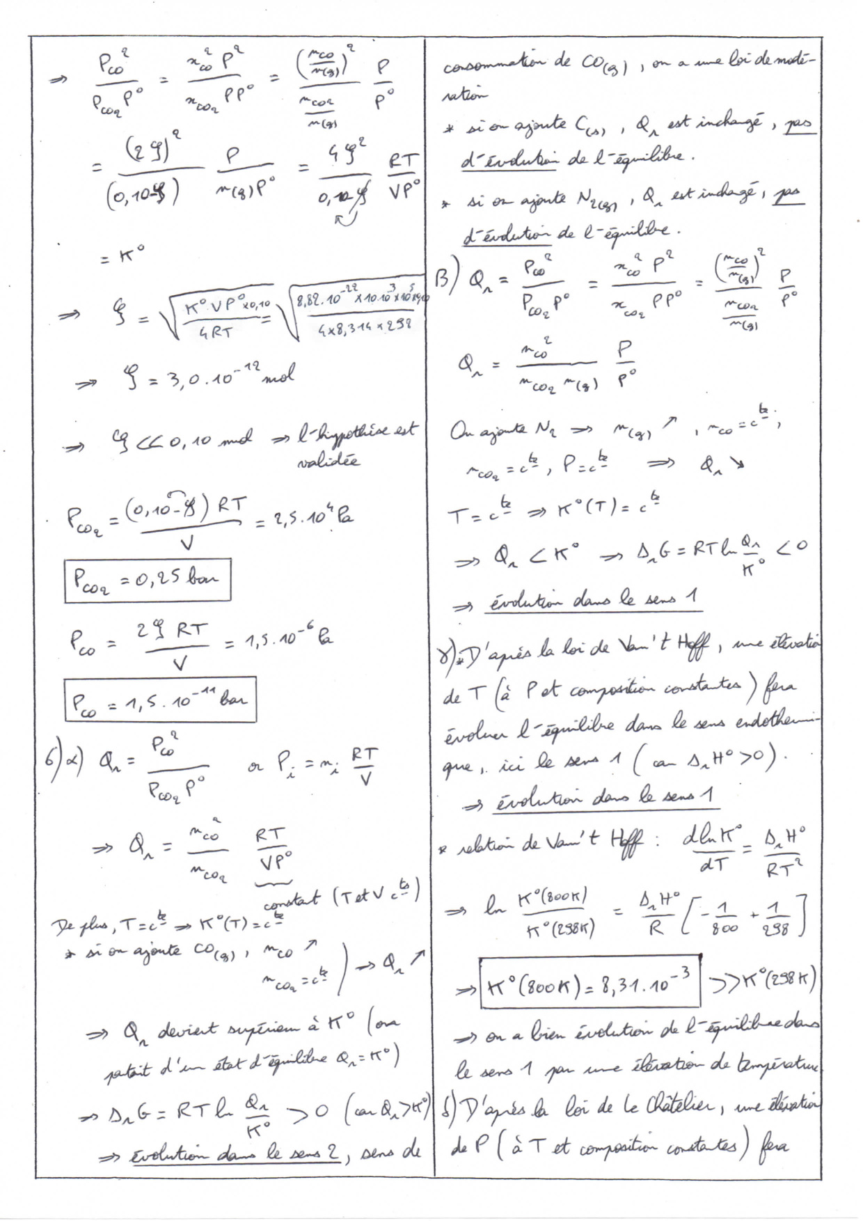 Corrigé DL 3 - AlloSchool
