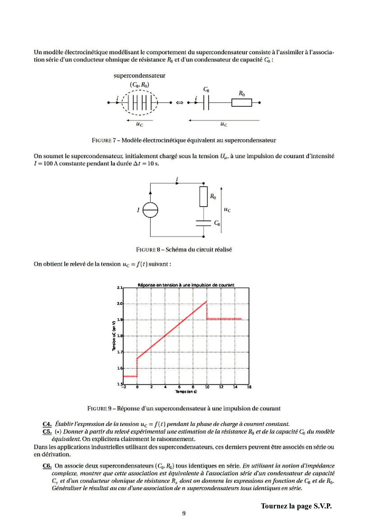 E3A PC 2019 Physique-Modélisation Enoncé - AlloSchool