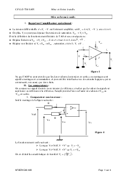 3) les comparateurs (Mise en forme) - AlloSchool