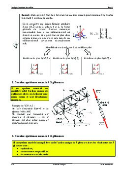 Cours 093 - Statique Graphique des solides - AlloSchool