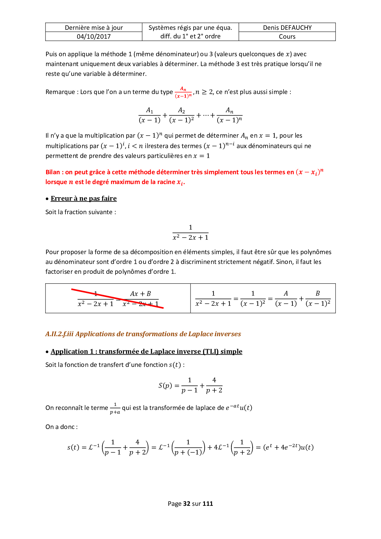 Cours complet : SLCI - Généralités - AlloSchool