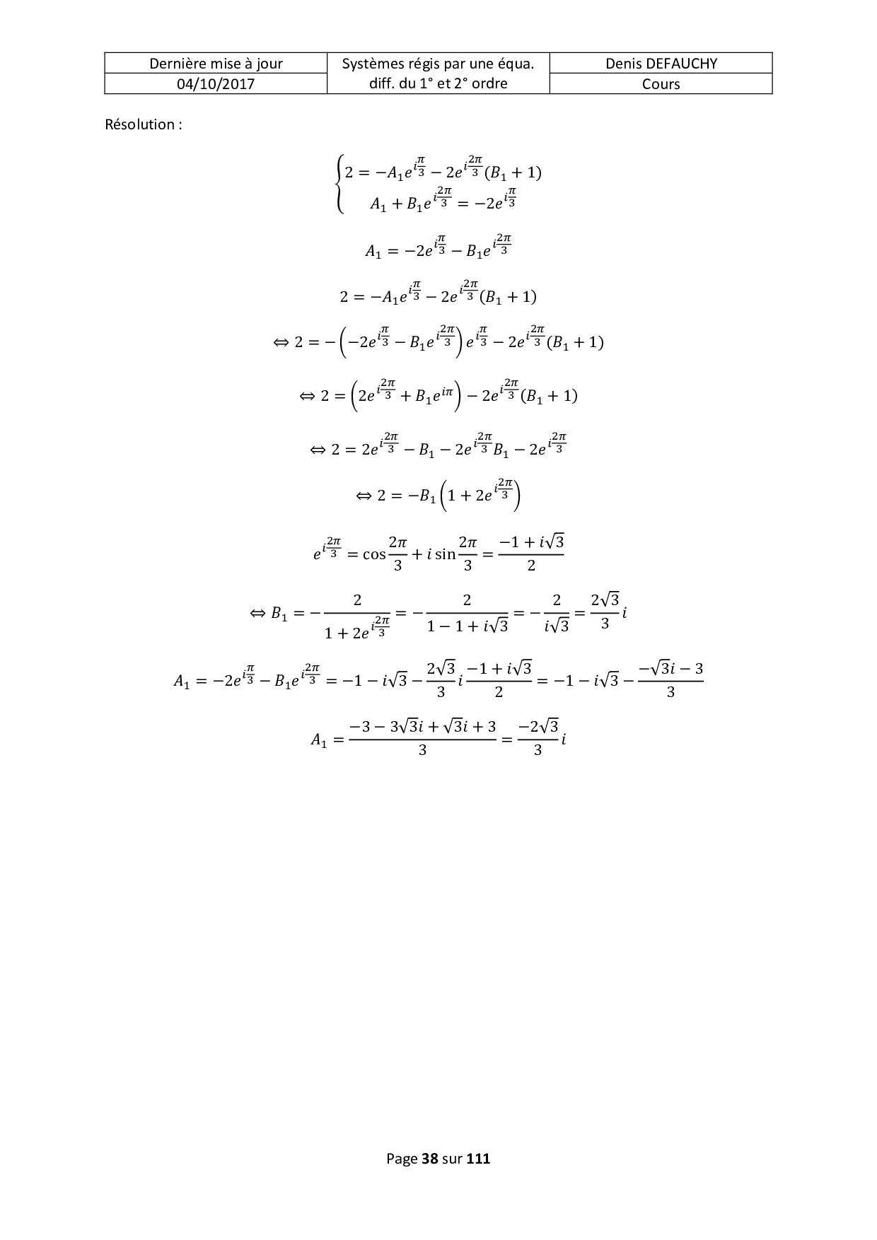 Cours complet : SLCI - Généralités - AlloSchool