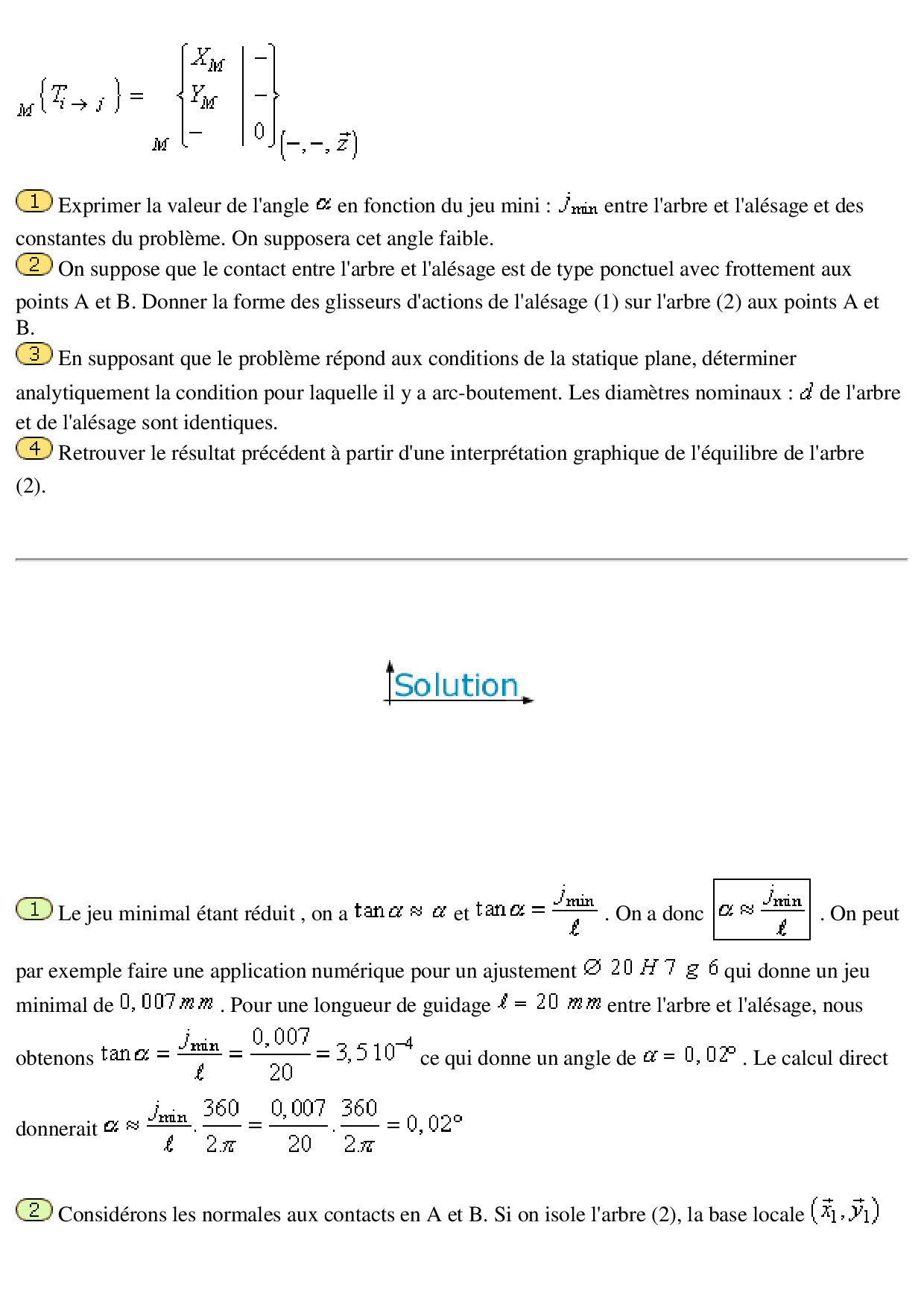 Arc-boutement - AlloSchool
