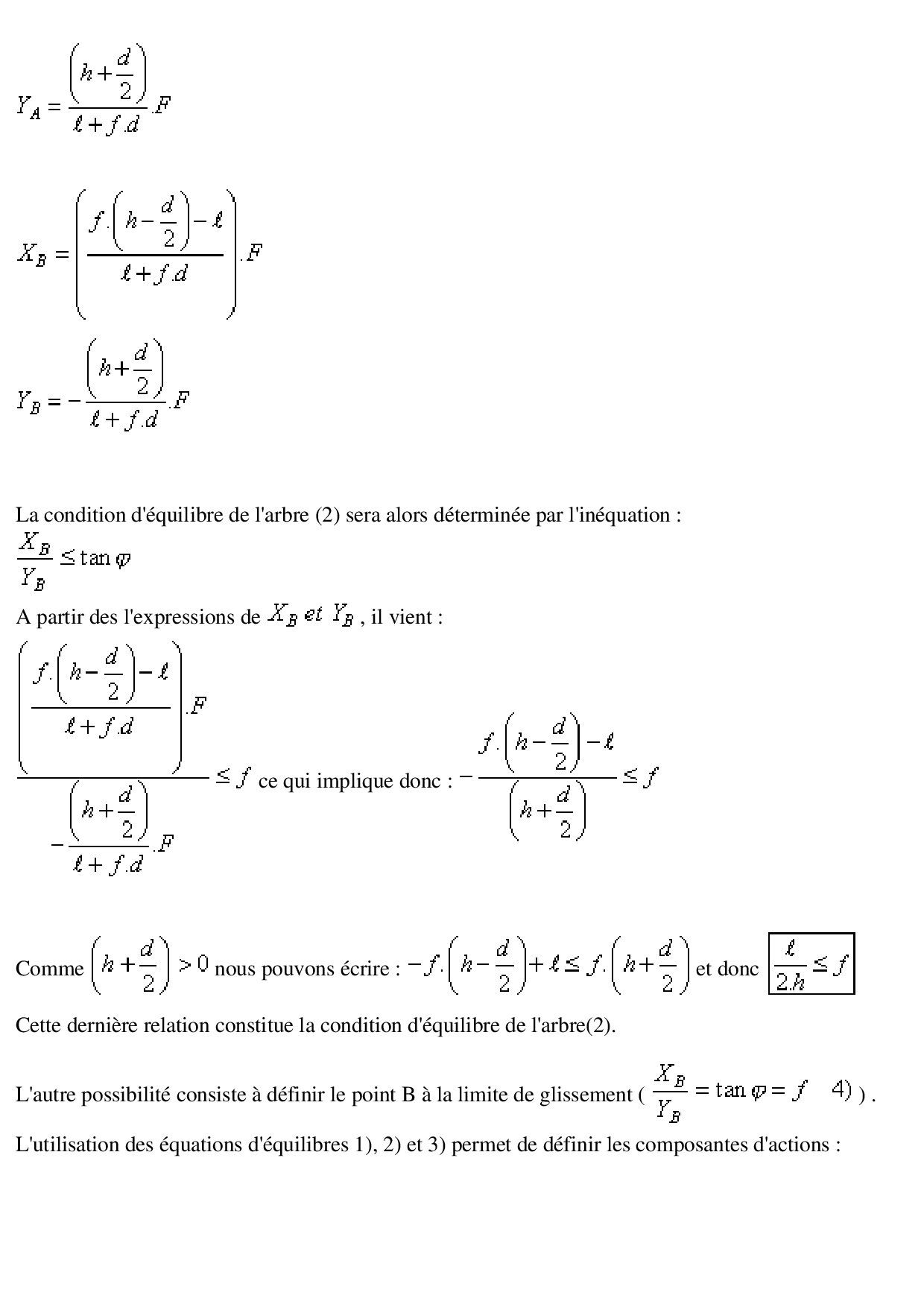 Arc-boutement - AlloSchool