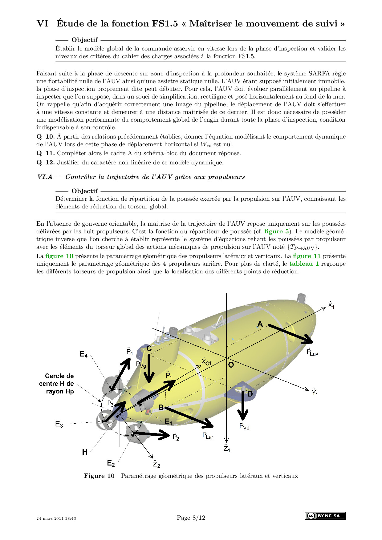 Centrale-Supelec MP SII 2011 Epreuve - AlloSchool