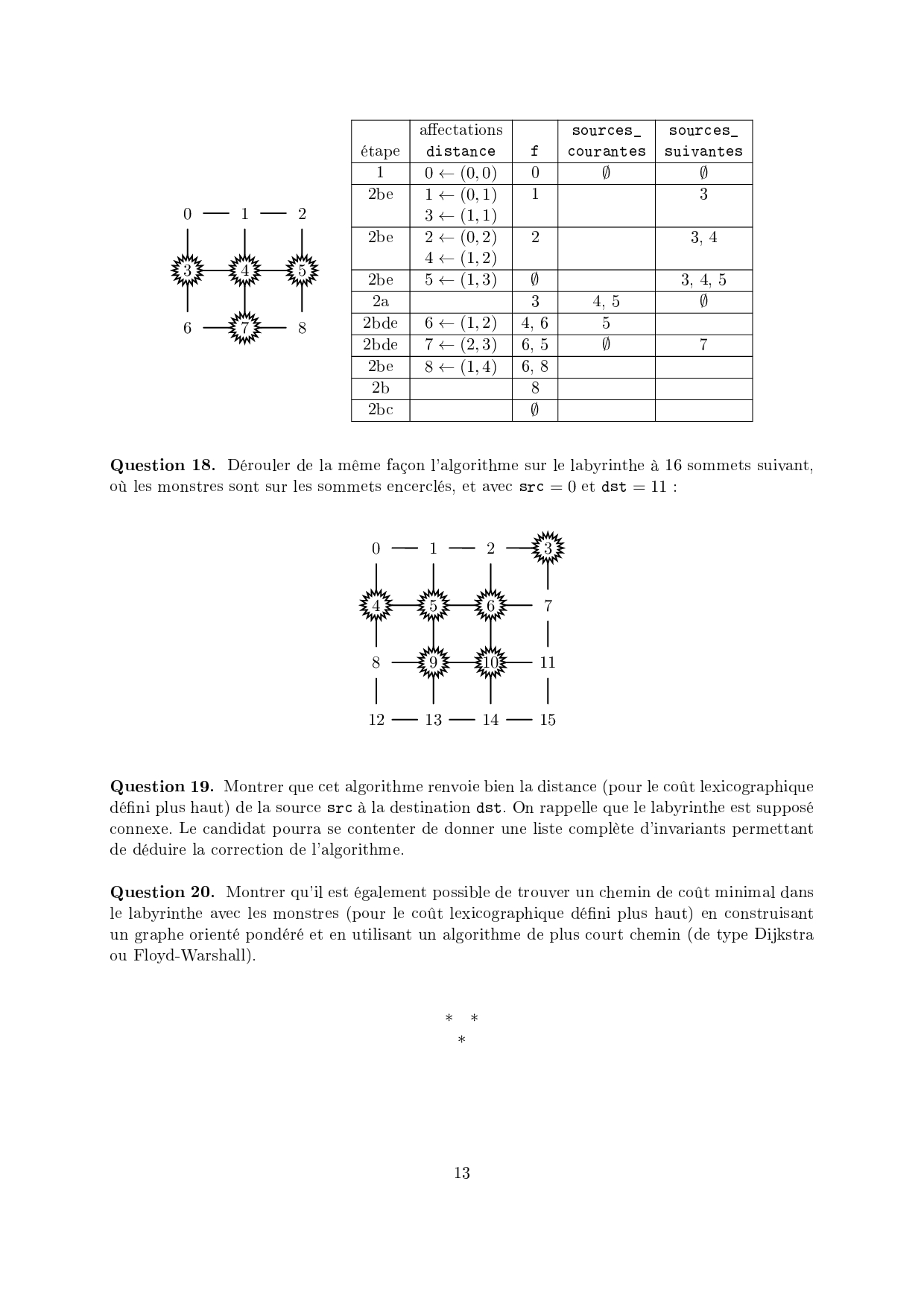 X-ENS informatique 2020 MP Option Info - Sujet - AlloSchool