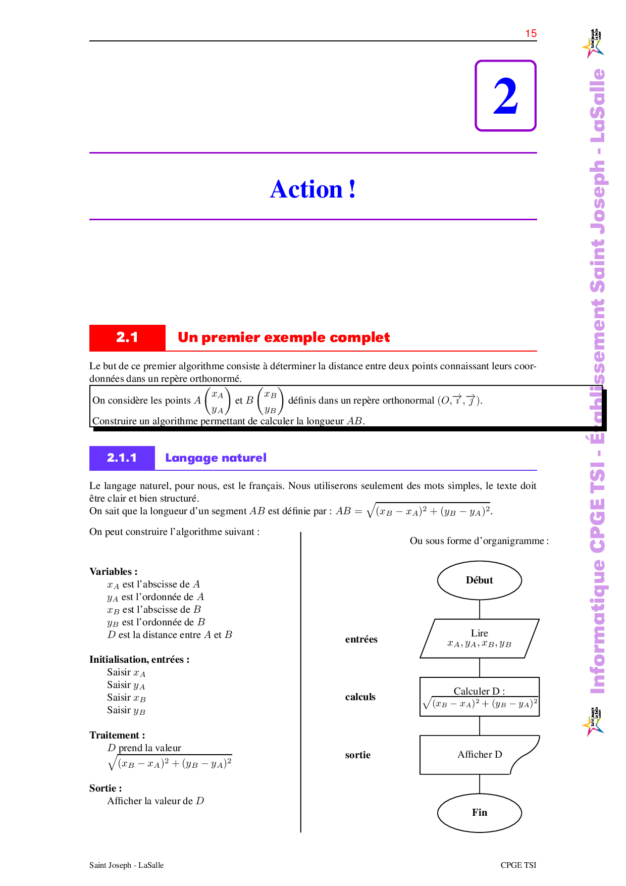 Algorithmique (Introduction) - AlloSchool
