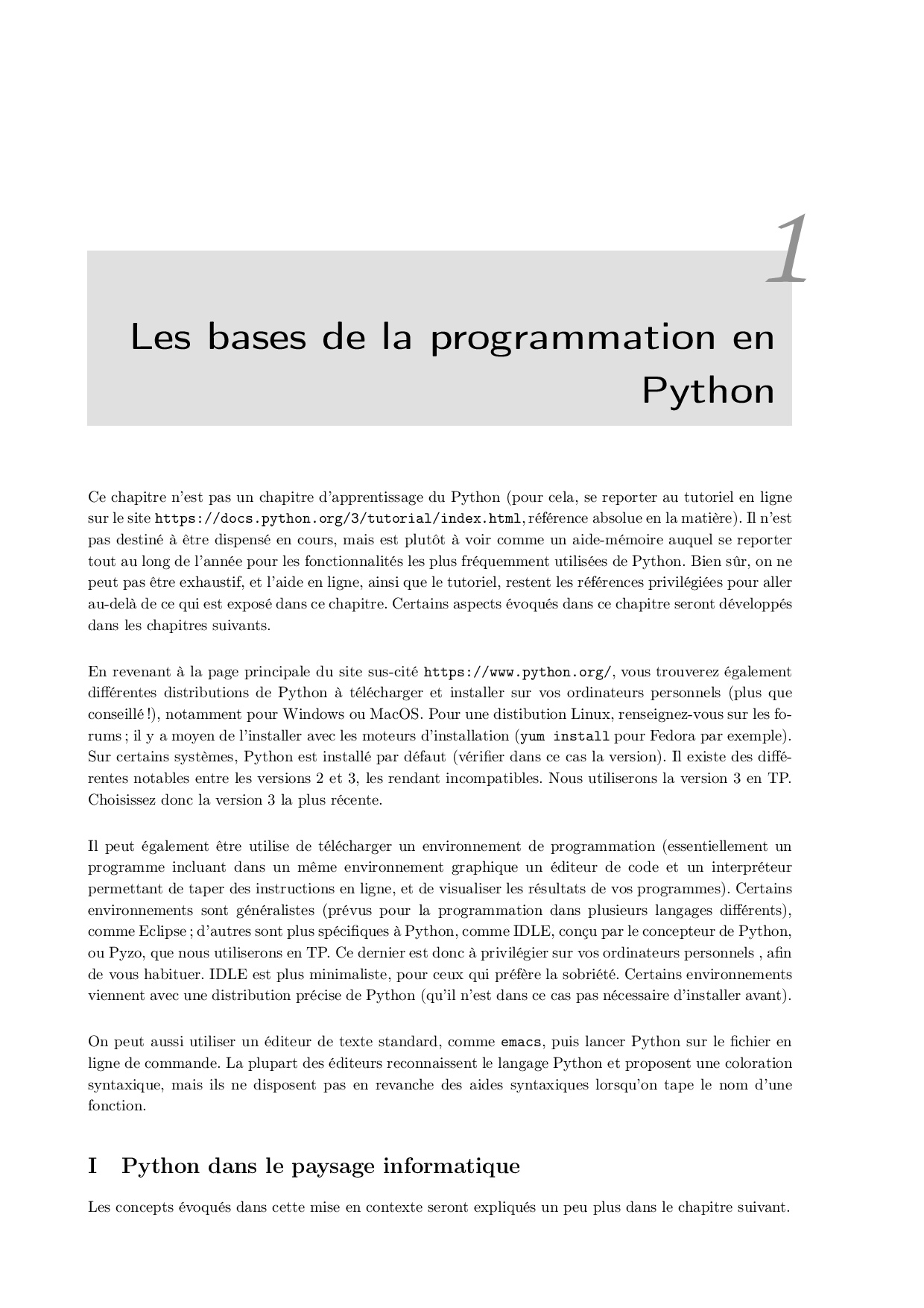 Les bases de la programmation en Python - AlloSchool
