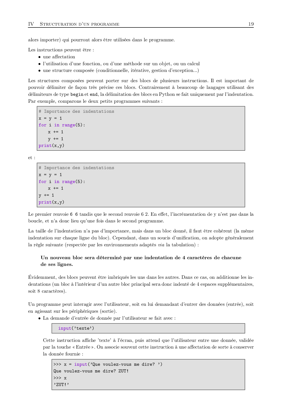 Les bases de la programmation en Python - AlloSchool