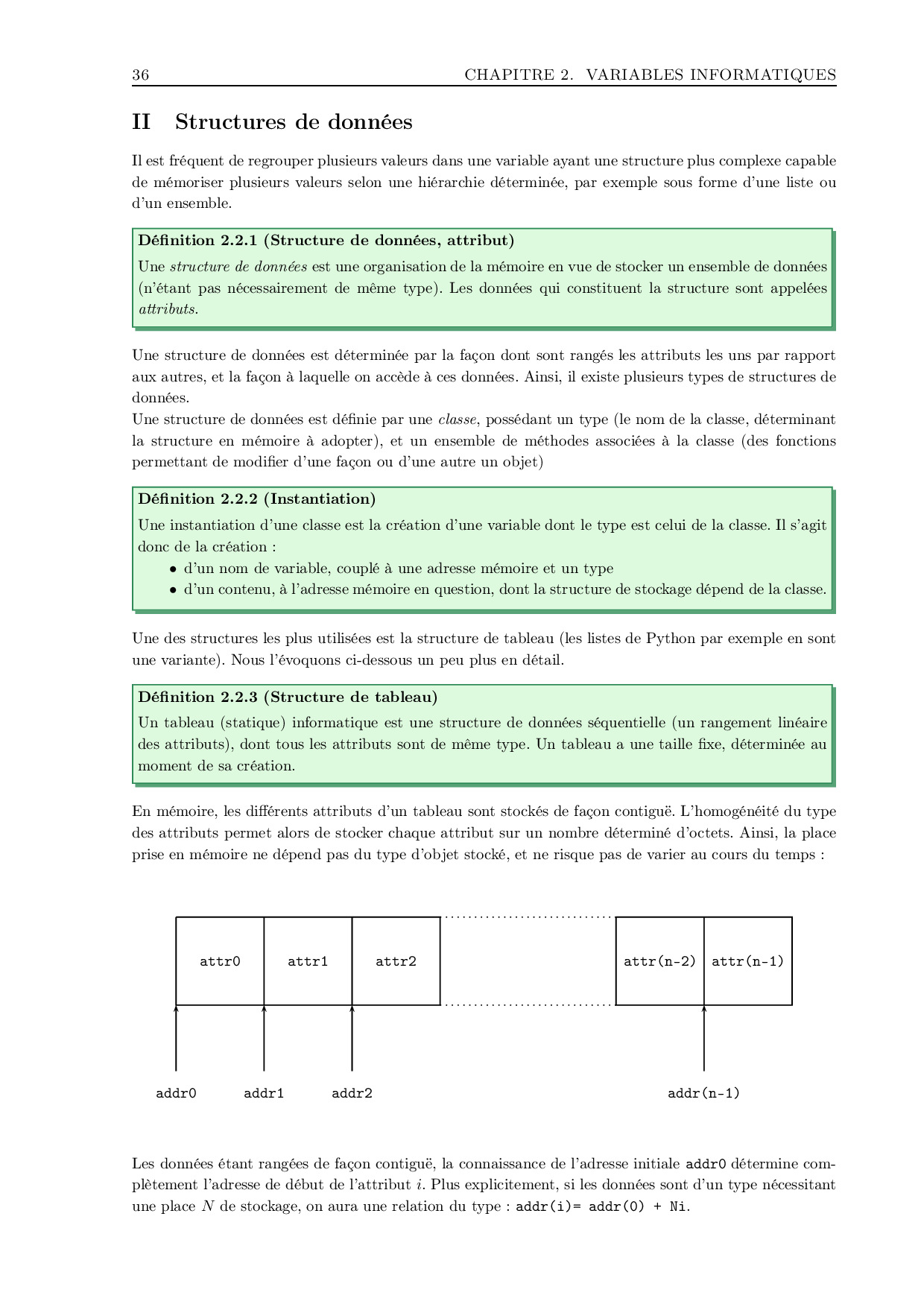 Variables informatiques - AlloSchool