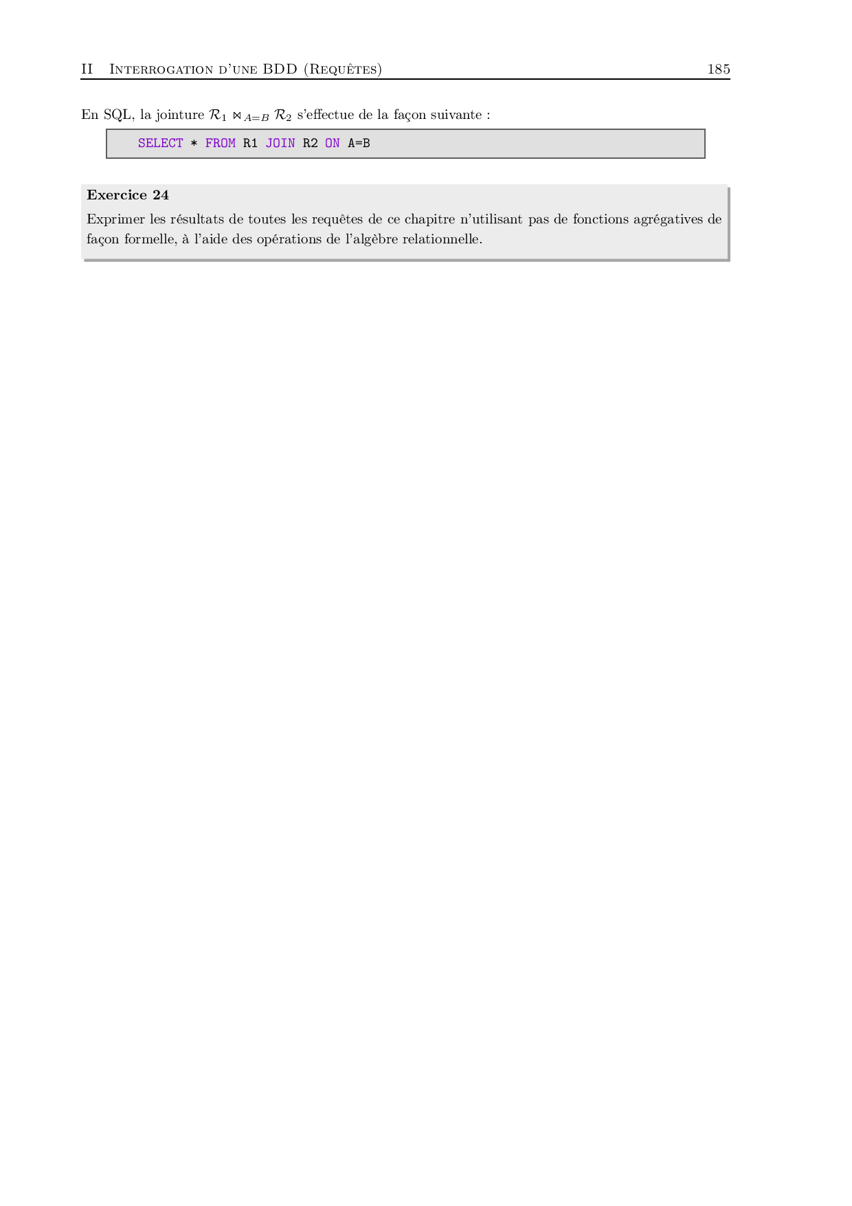 SQL : Création d’une BDD et requêtes - AlloSchool