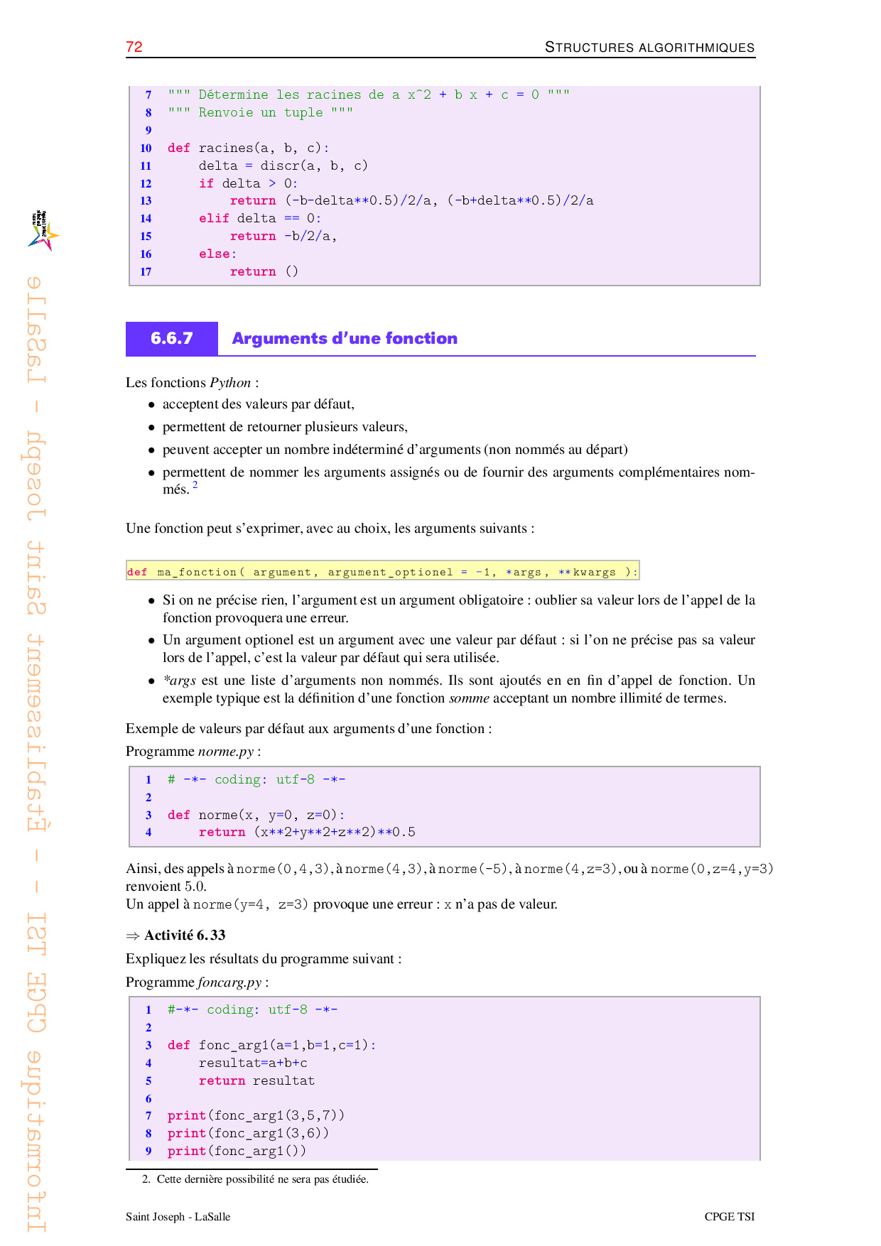 Structures algorithmique - AlloSchool