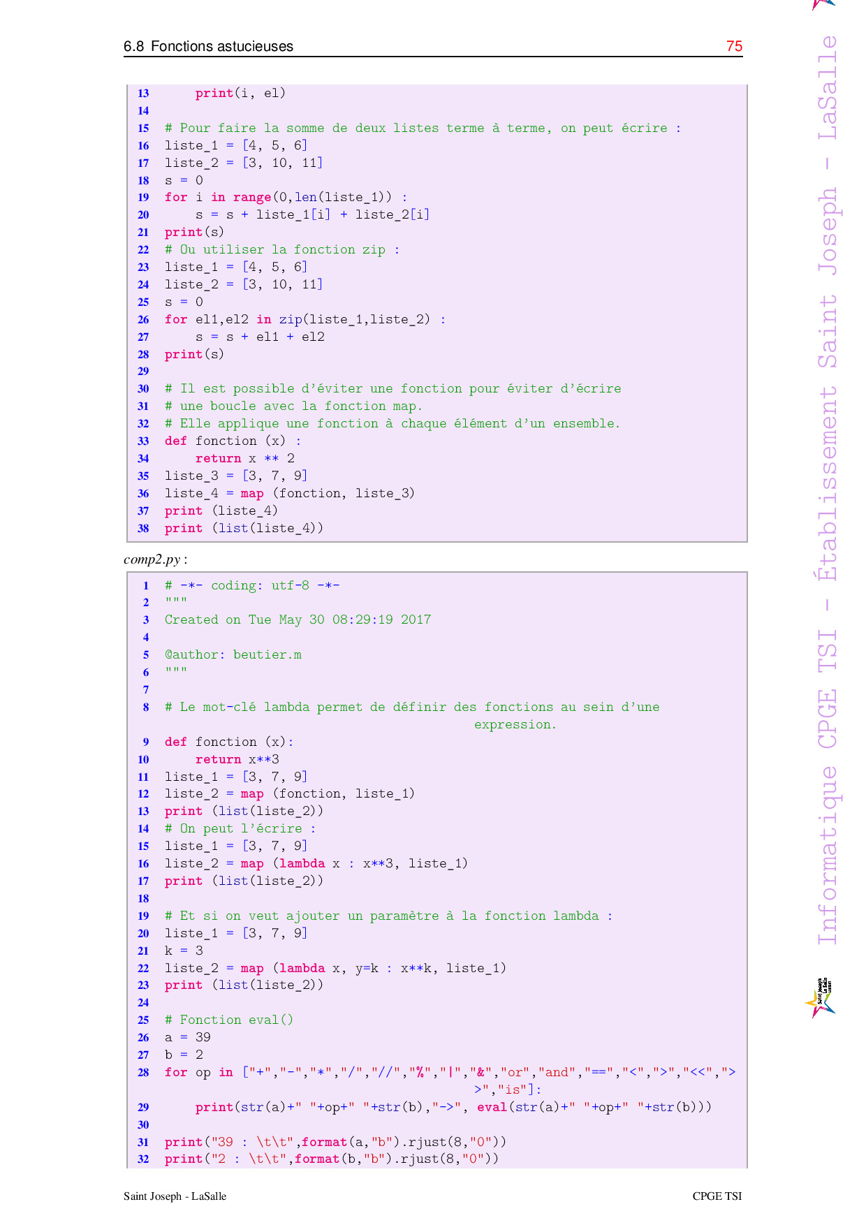 Structures algorithmique - AlloSchool