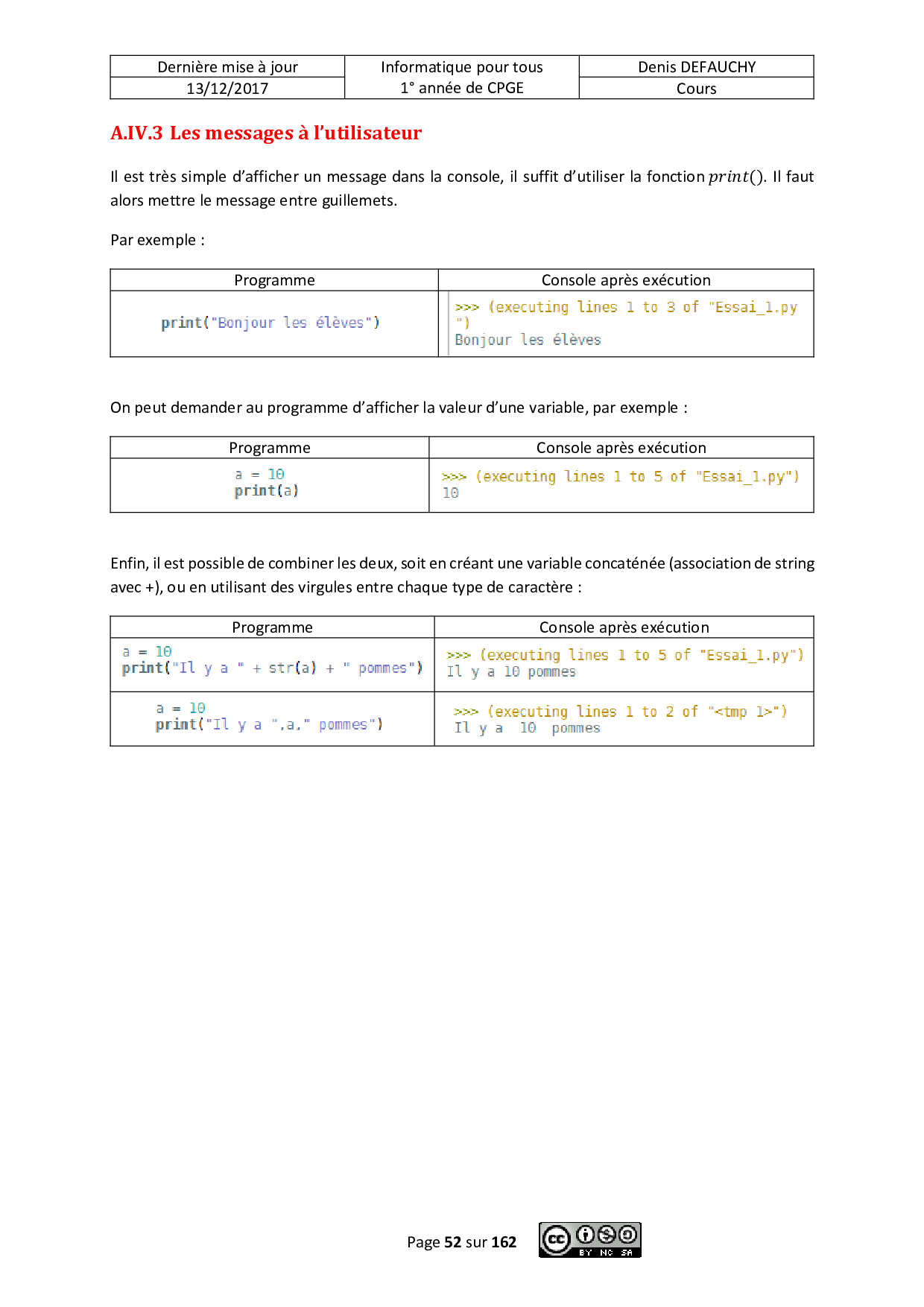 4 - Les bases de la programmation - AlloSchool