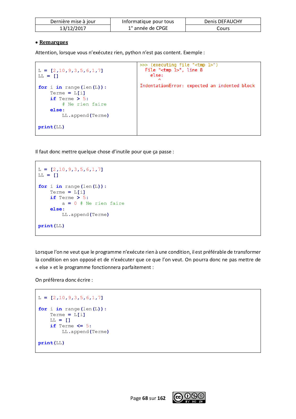 4 - Les bases de la programmation - AlloSchool