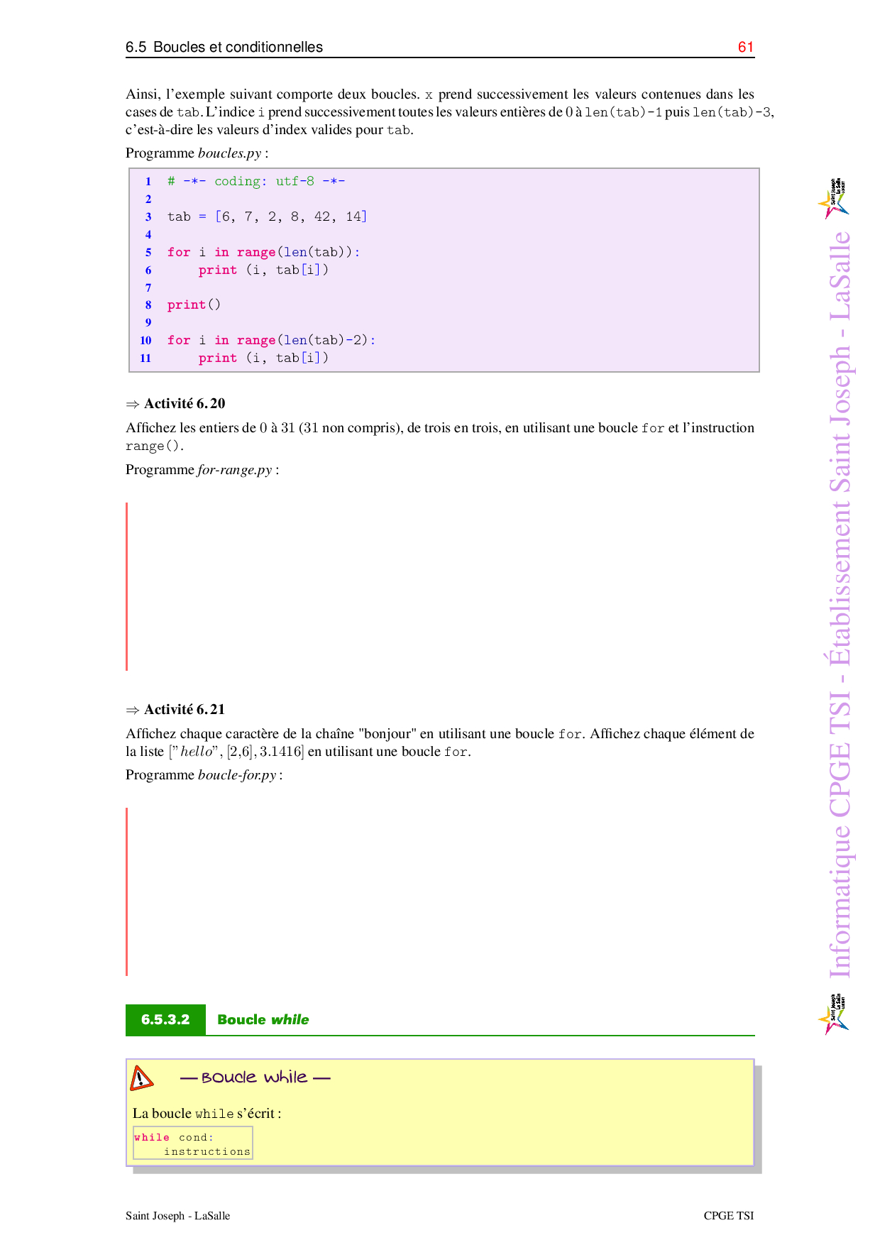 Structures algorithmique - AlloSchool