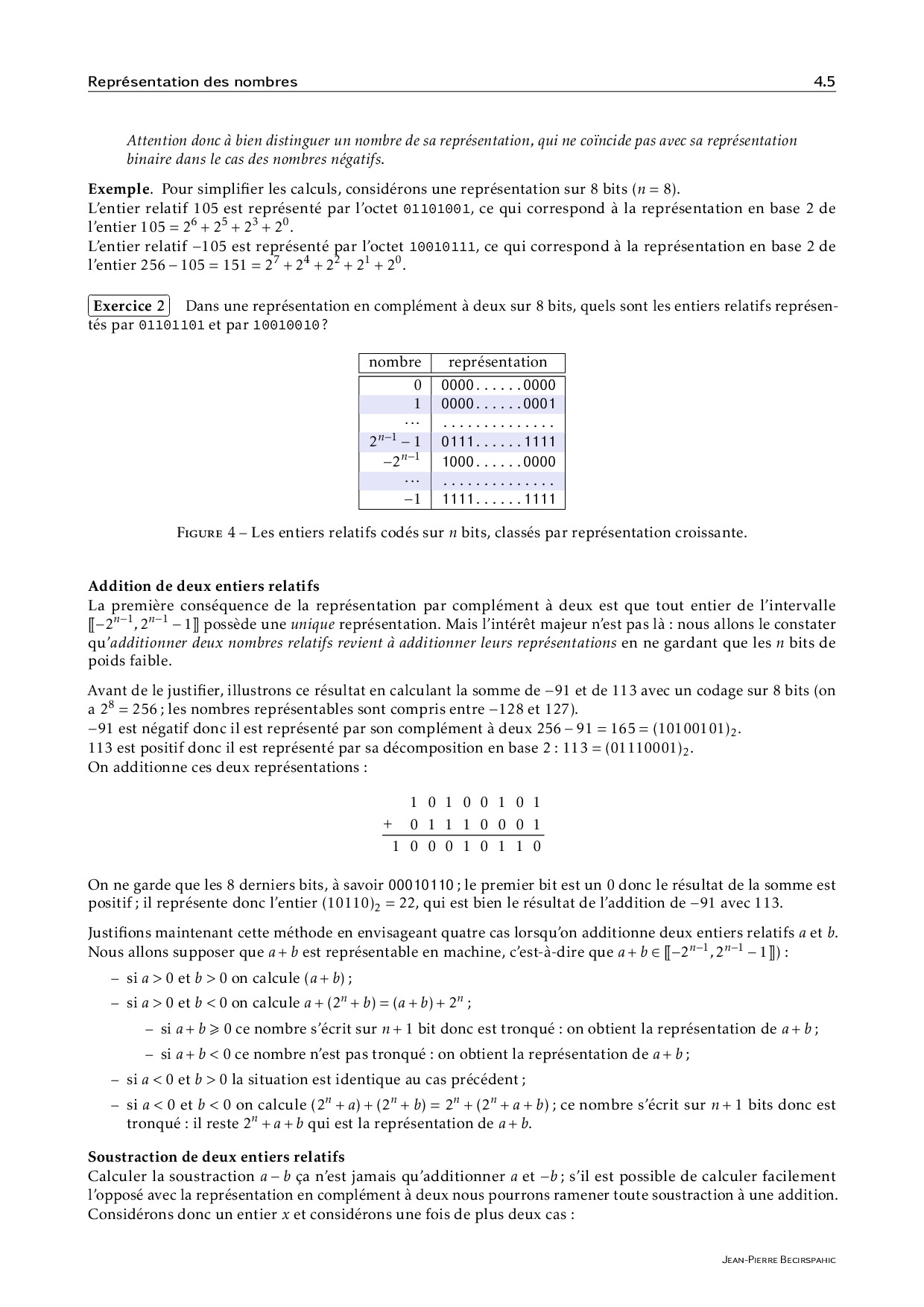 Représentation des nombres - AlloSchool