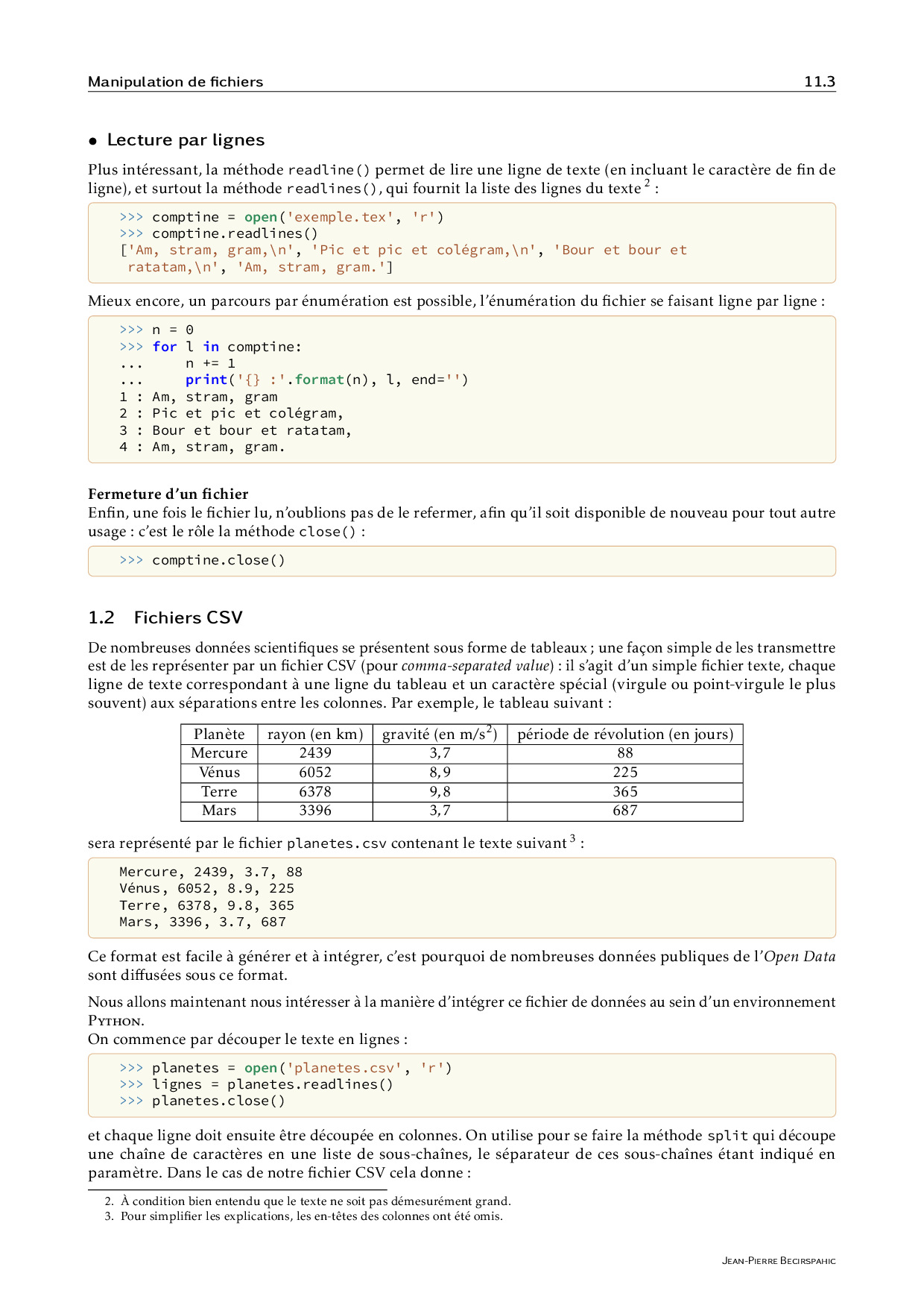 Manipulation de fichiers - AlloSchool