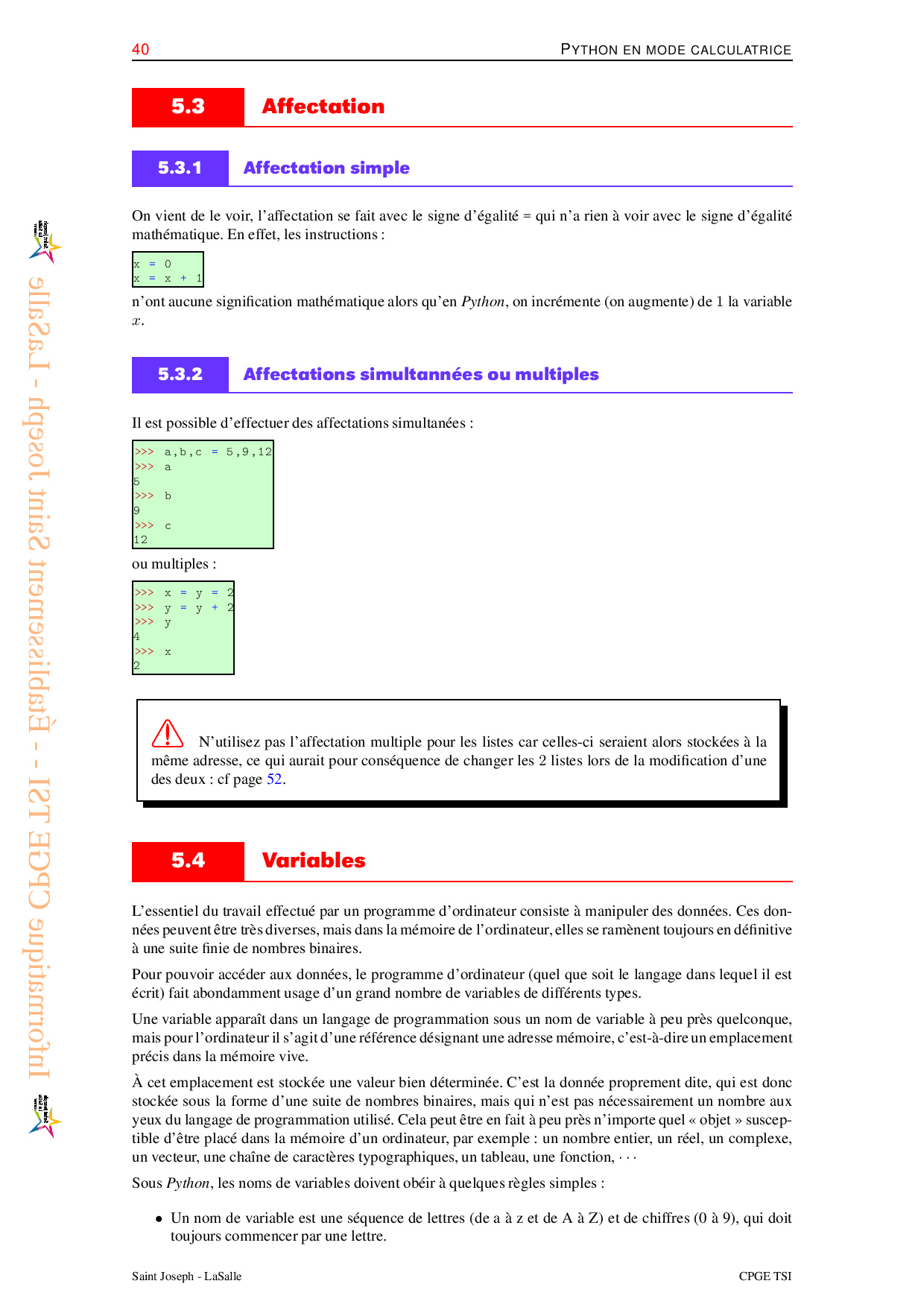 Python en mode calculatrice - AlloSchool