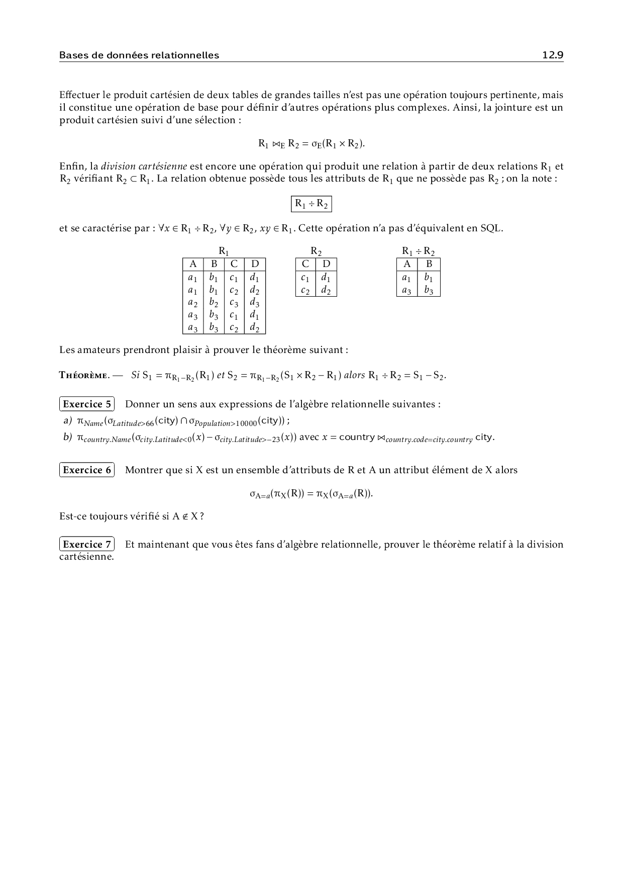 Bases de données relationnelles - AlloSchool