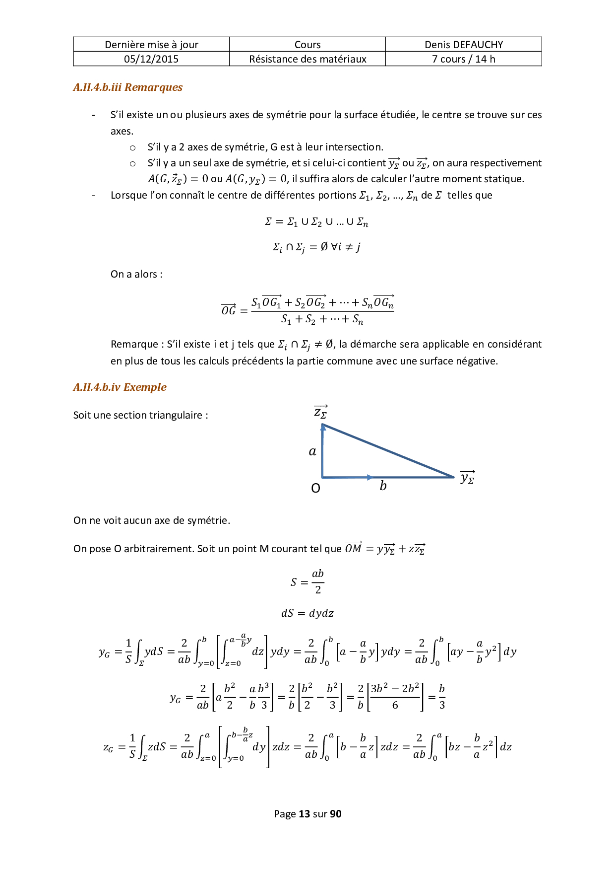 Cours complet : Résistance des matériaux (RDM) - AlloSchool