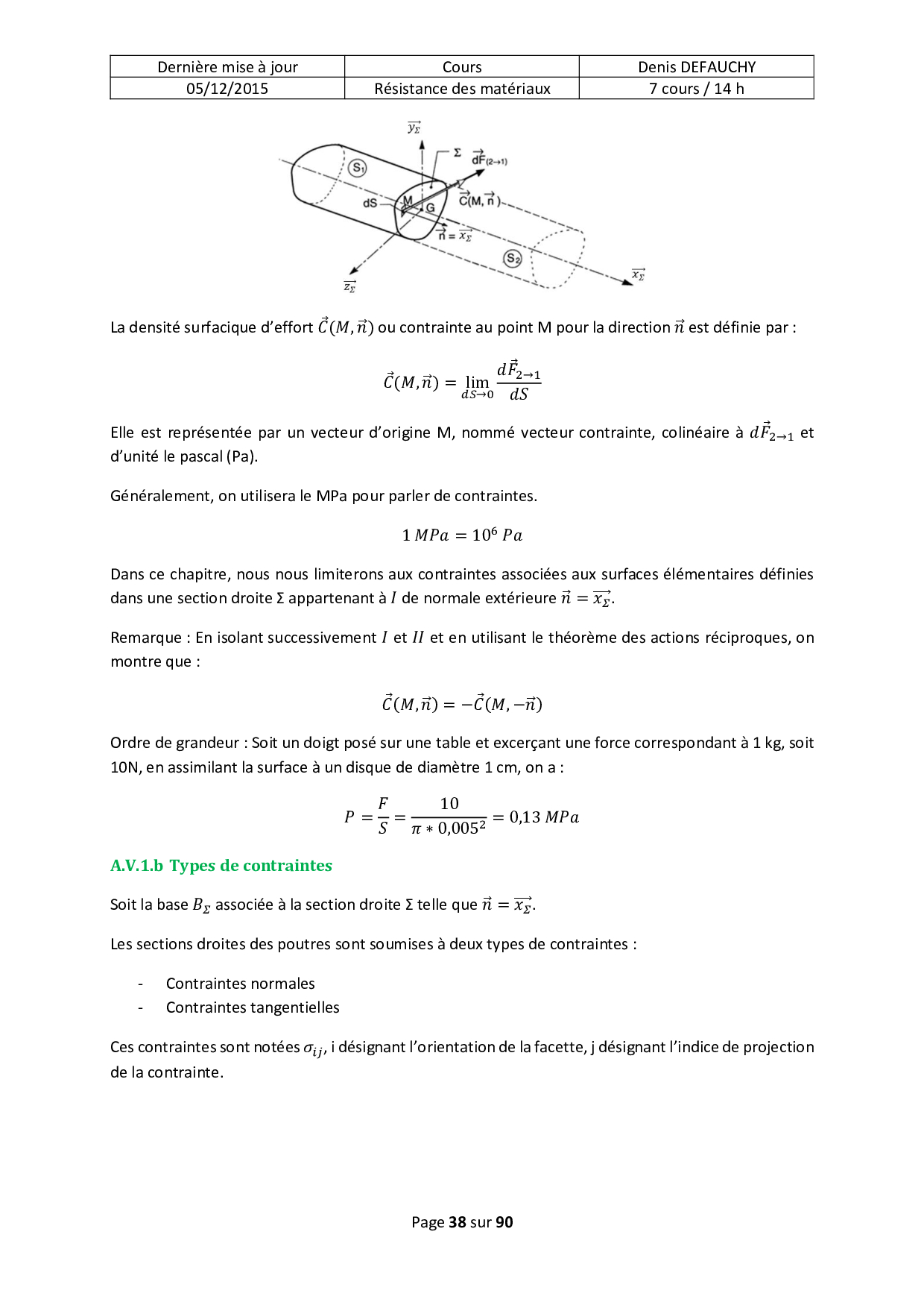 Cours complet : Résistance des matériaux (RDM) - AlloSchool