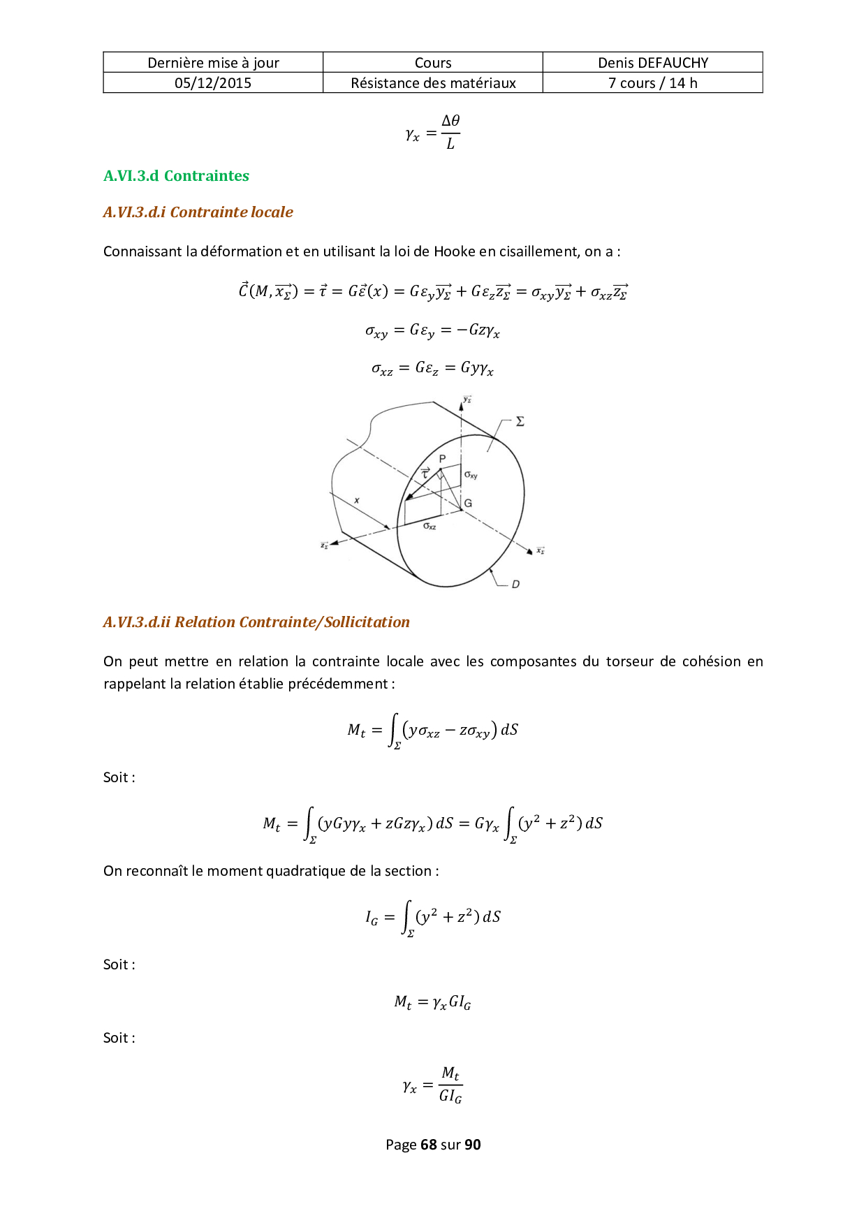 Cours complet : Résistance des matériaux (RDM) - AlloSchool