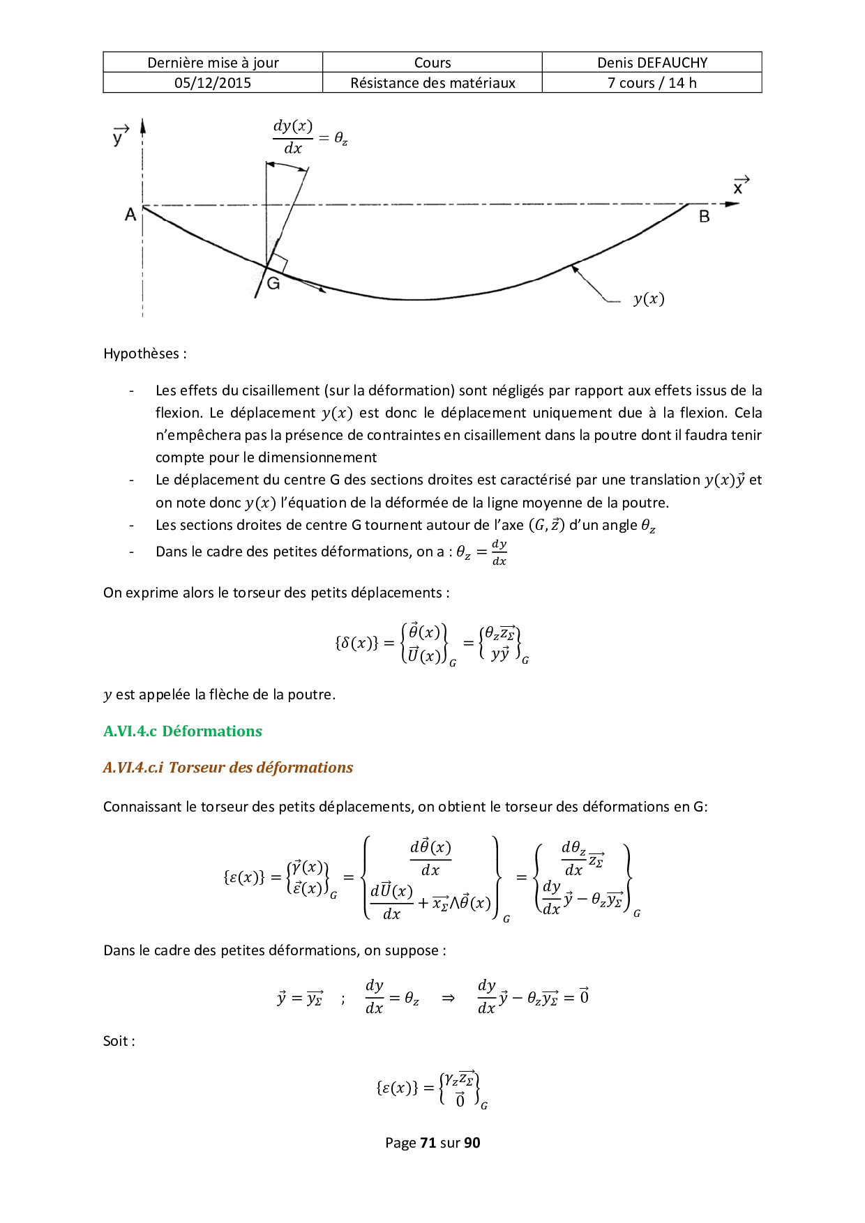 Cours complet : Résistance des matériaux (RDM) - AlloSchool