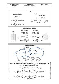 Résumé de Cours : Résistance des matériaux (RDM) - AlloSchool