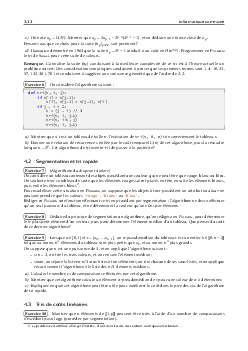 Algorithmes de tri - Cours et exercices - AlloSchool