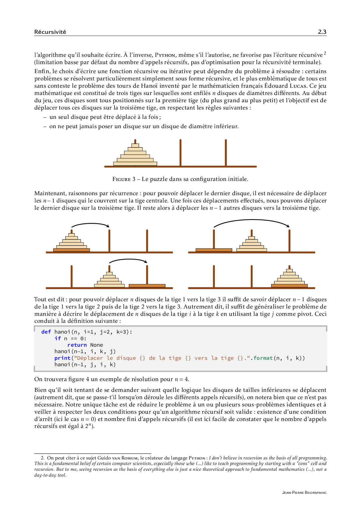 Programmation récursive - Cours et exercices - AlloSchool