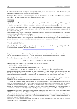 Algorithmes de tri - Corrigé des exercices - AlloSchool